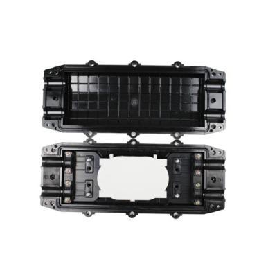 China 96 Cores IP68 Mechanical Seal Fiber Optic Horizontal Splice Closure for Protective Cable Connection for sale
