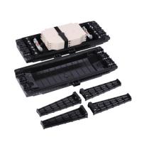 China 96 Cores IP68 3+3 Inlet Outlet Fiber Optic Splice Closure Horizontal Splice Closure for Cable Protection for sale