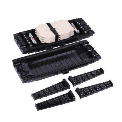 China 96 Cores IP68 3+3 Inlet Outlet Fiber Optic Splice Closure Horizontal Splice Closure for Cable Protection for sale