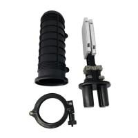 China IP68 Fiber Optic Splice Closure with 24 Cores Capacity and Heat-shrink Seal for Secure Cable Protection for sale