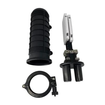 China IP68 Fiber Optic Splice Closure with 24 Cores Capacity and Heat-shrink Seal for Secure Cable Protection for sale