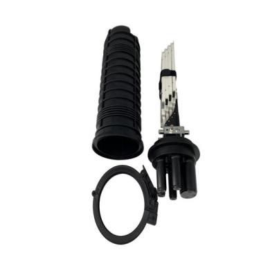 China 144 Cores IP68 Fiber Optic Splice Closure with Heat-shrink Seal for Outdoor Cable Protection for sale