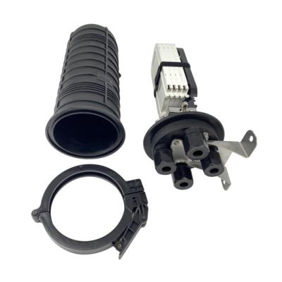 China 96 Cores IP68 Mechanical Seal Fiber Optic Splice Closure for Outdoor Cable Protection for sale