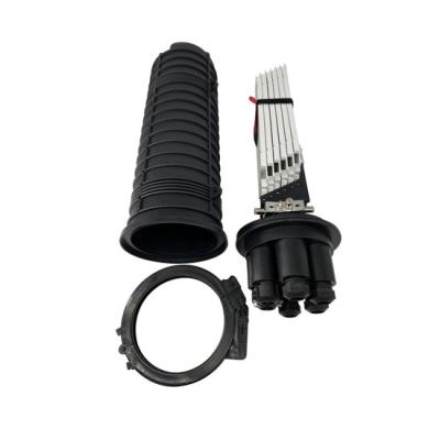 China 144 Cores IP68 Fiber Optic Splice Closure with Mechanical Seal for Outdoor Cable Protection for sale