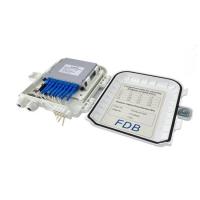 China 8 Core Fiber Optical Terminal Box with ABS+PC Material and IP55 Protection for Fttx Networks for sale