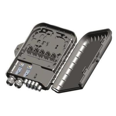 China 8 Core Fiber Optical Terminal Box with ABS+PC Material and Mini PLC Splitter for Fttx Network for sale