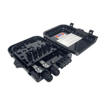 China 8 Core Fiber Optical Terminal Box with ABS+PC Material and Mini PLC Splitter for FTTX Networks for sale