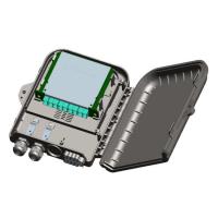 China 8 Core Fiber Optical Terminal Box with ABS+PC Material and IP55 Protection for Fttx Networks for sale
