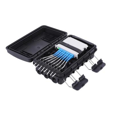 China 8 Core Fiber Optical Terminal Box with PP+Glassfiber Material and Module Box PLC Splitter for sale