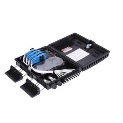 China 16 Core Fiber Optical Terminal Box with IP55 Protection and Mini PLC Splitter for Fttx Networks for sale