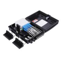 China 16 Core Fiber Optical Terminal Box with IP55 Protection and Module Box PLC Splitter for FTTX Networks for sale