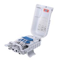 China 16 Core Fiber Optical Terminal Box with ABS+PC Material and Mini PLC Splitter for FTTX Networks for sale
