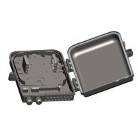 China 16 Core Fiber Optical Terminal Box with ABS+PC Material and IP55 Protection for Fttx Networks for sale