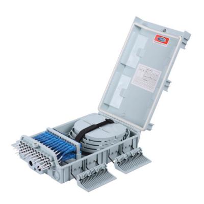 China 24 Core Fiber Optical Terminal Box with ABS+PC Material and IP65 Protection for Fttx Networks for sale