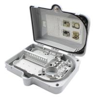 China 24 Core Fiber Optical Terminal Box with ABS+PC Material and IP55 Protection for Fttx Networks for sale