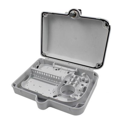 China 24 Core Fiber Optical Terminal Box with ABS+PC Material and Mini PLC Splitter for Fttx Networks for sale