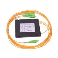 China FBT Fused Type Optical Coupler with FC/APC Connector 1X3 Split Ratio for 1310-1550nm Wavelength Fiber Optic Splitter for sale