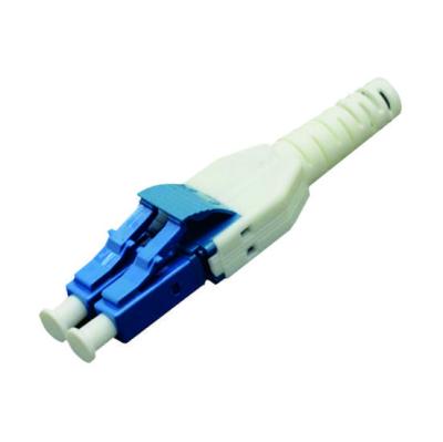 China LC Uniboot Fiber Optical Patch Connector with 1310-1550 nm Wavelength, ≤ 0.3 dB Insertion Loss, and ≥ 55 dB Return Loss for sale