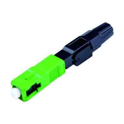 China FAST Field Series SC Fiber Optic Connector with 1310-1550 nm Wavelength, ≤ 0.3 dB Insertion Loss, and ≥ 55 dB Return Loss for sale