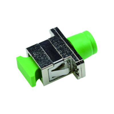 China SC-FC SX Hybrid Fiber Optic Adapter with ≤ 0.2dB Insertion Loss Ceramic or Metal Sleeve for Wide Temperature Range (-40 to +85℃) for sale