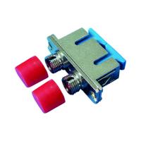 China SC-FC DX Hybrid Fiber Optic Adapter with ≤ 0.2dB Insertion Loss and Wide Operating Temperature (-40 to +85℃) for sale