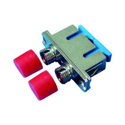 China SC-FC DX Hybrid Fiber Optic Adapter with ≤ 0.2dB Insertion Loss and Wide Operating Temperature (-40 to +85℃) for sale