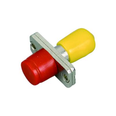 China FC-ST SX Hybrid Fiber Optic Adapter with ≤ 0.2dB Insertion Loss for 1310-1550nm Wavelength and -40 to +85℃ Temperature Range for sale