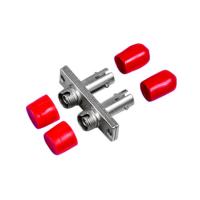 China FC-ST DX Hybrid Fiber Optic Adapter with ≤ 0.2dB Insertion Loss and Ceramic or Metal Sleeve for Wide Operating Temperature (-40 to +85℃) for sale
