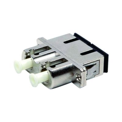 China SC-LC DX Hybrid Fiber Optic Adapter with ≤ 0.2dB Insertion Loss and Wide Operating Temperature (-40 to +85℃) Optical Coupler for sale