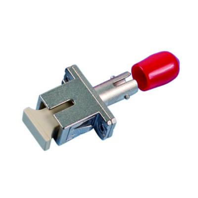 China SC-ST SX Hybrid Fiber Optic Adapter with ≤ 0.2dB Insertion Loss Ceramic or Metal Sleeve and Wide Operating Temperature for sale