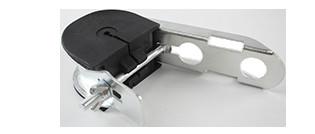China Zion communication 3.8 KN cable Suspension Clamp TPR GS Material for sale