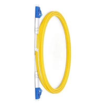 China Single Mode G.652.D PVC Fiber Optic Patch Cord FOPC for High-Speed Data Transmission for sale