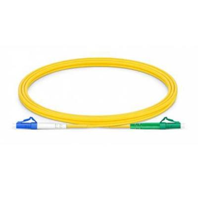China G652D OS2 Single Mode Fiber Optic Cable 2.0mm LC UPC to LC APC Simplex Patch Cord for sale