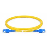 China SC UPC to SC UPC Duplex G.652.D Single Mode PVC 2.0mm Fiber Optic Patch Cord for High-Speed Data Transmission for sale
