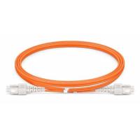 China SC UPC to SC UPC Duplex OM1 OM2 Multimode PVC 2.0mm Fiber Optic Patch Cord FOPC for sale