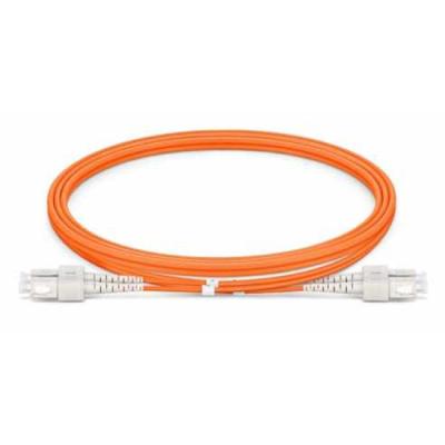 China SC UPC to SC UPC Duplex OM1 OM2 Multimode PVC 2.0mm Fiber Optic Patch Cord FOPC for sale