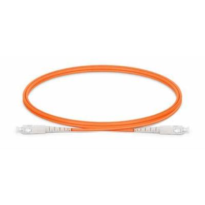 China SC UPC to SC UPC OM1 Multimode PVC 2.0mm Fiber Optic Patch Cord FOPC for Reliable Connectivity for sale