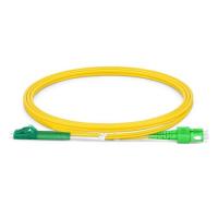 China LC APC to SC APC Duplex G.652.D Single Mode PVC 2.0mm Fiber Optic Patch Cord for High-Speed Data Transmission for sale