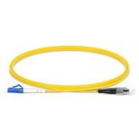 China LC UPC to FC UPC Simplex G.652.D Single Mode PVC 2.0mm Fiber Optic Patch Cord for High-Speed Data Transmission for sale