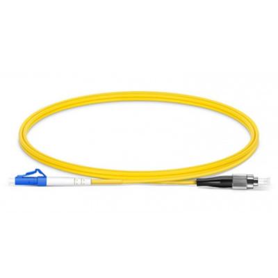 China LC UPC to FC UPC Simplex G.652.D Single Mode PVC 2.0mm Fiber Optic Patch Cord for High-Speed Data Transmission for sale
