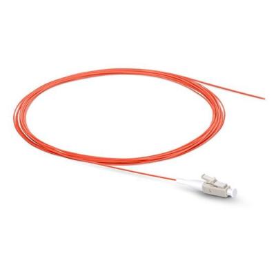 China LC UPC Simplex OM1 Multimode Fiber Optic Patch Cord with 0.9mm PVC Jacket for High Performance Connectivity for sale