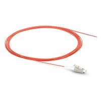 China LC APC Simplex OM1 Multimode Fiber Optic Patch Cord with 0.9mm PVC Jacket for High-Performance Connectivity for sale