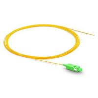 China SC APC Simplex Fiber Optic Patch Cord with G.652.D Single Mode and 0.9mm PVC Jacket for sale