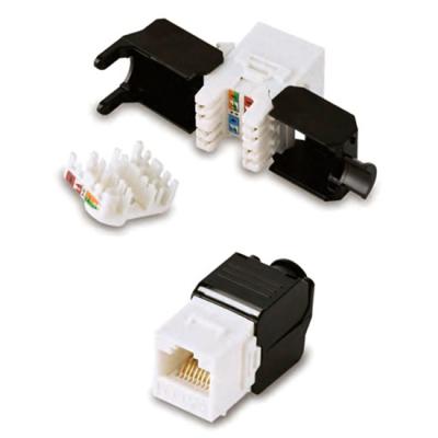 China Rj45 Female UTP Cat6 CAT5E Toolless Keystone Jack 750 Insertions for sale