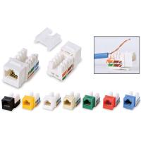 China Network Module UTP CAT5E RJ45 90 Degree Keystone Jack Modular for sale