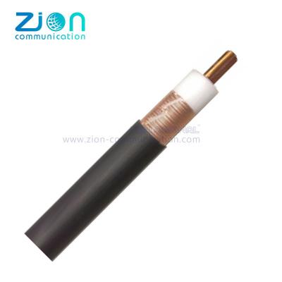 China 1-1/4 Inches Radiating Cable Smooth Copper Leaky Feeder Cable for Wireless Mobile Communication for sale