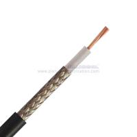 China RG8X Inner Conductor Cu, 95% Coverage TC with PVC coaxial cable for sale