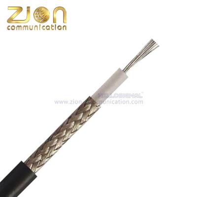 China RG8X 19×0.287mm TC Inner Conductor, 95% Coverage TCCA with PVC coaxial cable for sale