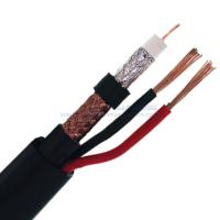 China 3C-2V+2c x0.50 Common Coaxial Cable With Power 75ohm cctv catv camera security for sale