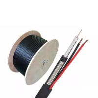 China HD40+2×0.50 Coax Cable Bare Copper /CCS AL Foil CCTV Siamese Cable Coax HD40 2C Cable for sale